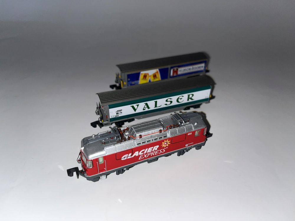 MDS RhB Spur N 3-Teile Ge Glacier + 2 Stück Haik (Gebraucht) in ...