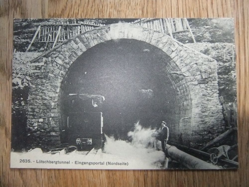 BLS Bern Lötschberg Simplon Nordseite Lötschbergtunnel (Gebraucht) in St. Niklaus VS für CHF 15 ...
