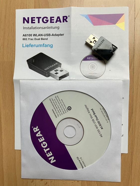 WLAN USB-Adapter NETGEAR A6100 | Kaufen auf Ricardo