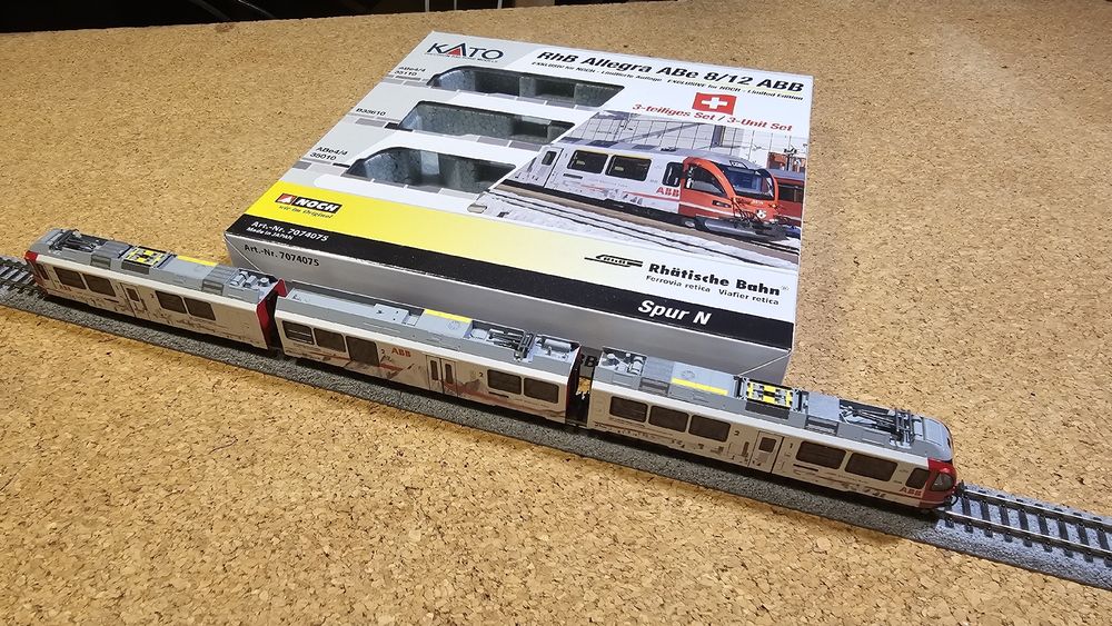 KATO RhB Allegra Abe 8/12 ABB 3-tlg. Set Spur N (Neu und originalverpackt) in Dintikon für CHF ...
