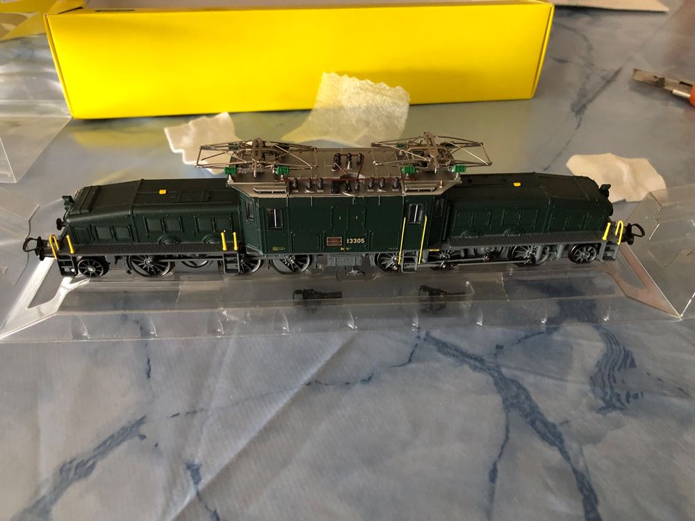 Trix 22584 Be 6/8 Krokodil Grün (NEU) (Neu und originalverpackt) in ...