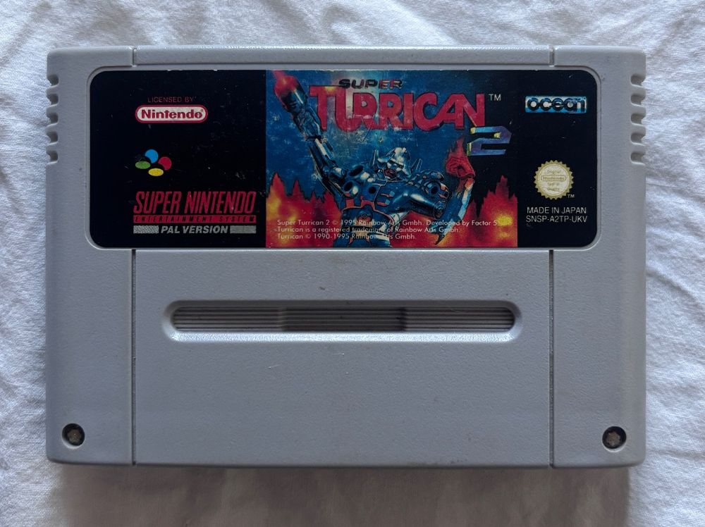 Super Turrican 2 - SNES - Gebrauchter Zustand ! Selten! (Gebraucht) in ...