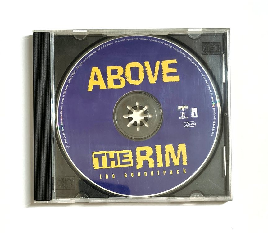 Original Above The Rim Soundtrack CD - Top Zustand! (Gebraucht) in ...