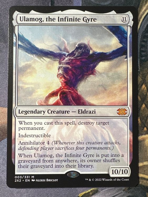 Ulamog, the Infinite Gyre 003/331 Double Masters 2022 (Neu (gemäss Beschreibung)) in Windlach ...