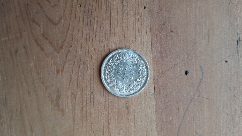 Silbermünze 1967, 50 Rappen (Gebraucht) in Brienz BE für CHF 2 – mit Lieferung auf Ricardo kaufen