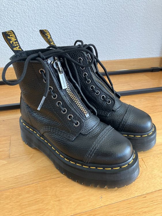 DR. MARTENS SINCLAIR MILLED NAPPA BOOTS BLACK GR. 37 | Acheter sur Ricardo