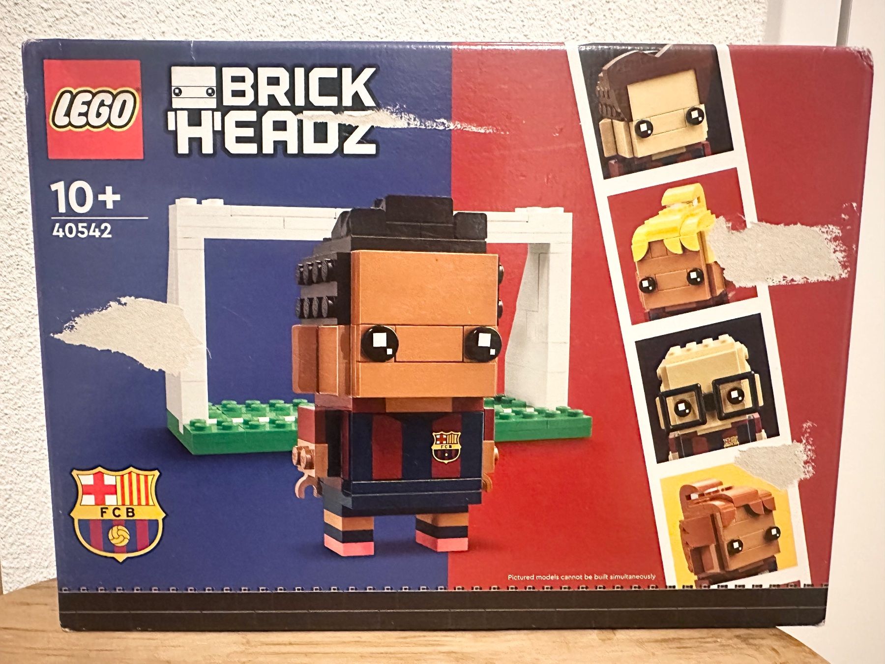 LEGO 40542 FC BARCELONA Go Brick Me Brickheadz Neu (Neu und ...