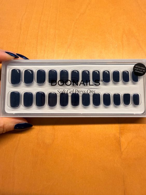 DOONAILS Soft Gel Press Ons, Ocean Extra Short Square (Neu und ...