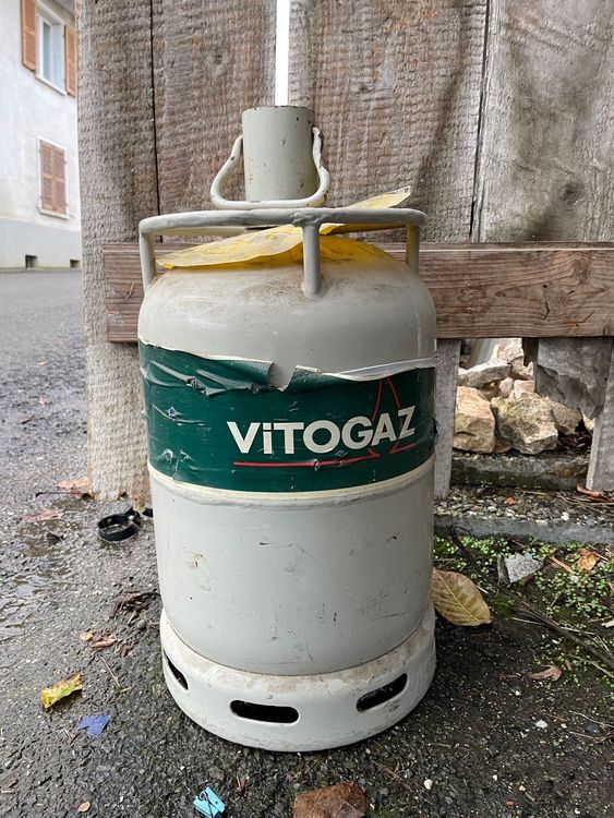 Bouteille gaz Propan 10.5kg (Gebraucht) in für CHF 20 – nur Abholung ...