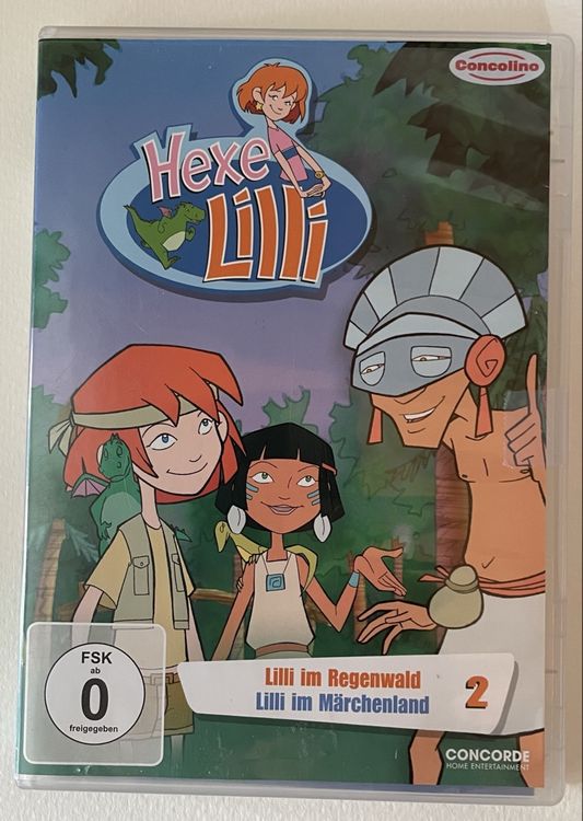 Hexe Lilli DVD 2: Lilli im Regenwald, Lilli im Märchenland (Gebraucht) in Wila für CHF 1 – mit ...