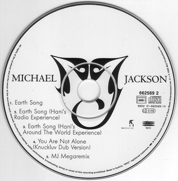 Michael Jackson – Earth Song, MAXI-CD, 5 Tracks, D3 (Gebraucht) in ...