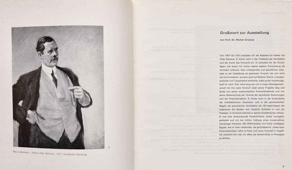 Peter Behrens (1868-1940) und Le Corbusier (1967) (Gebraucht) in Bern ...