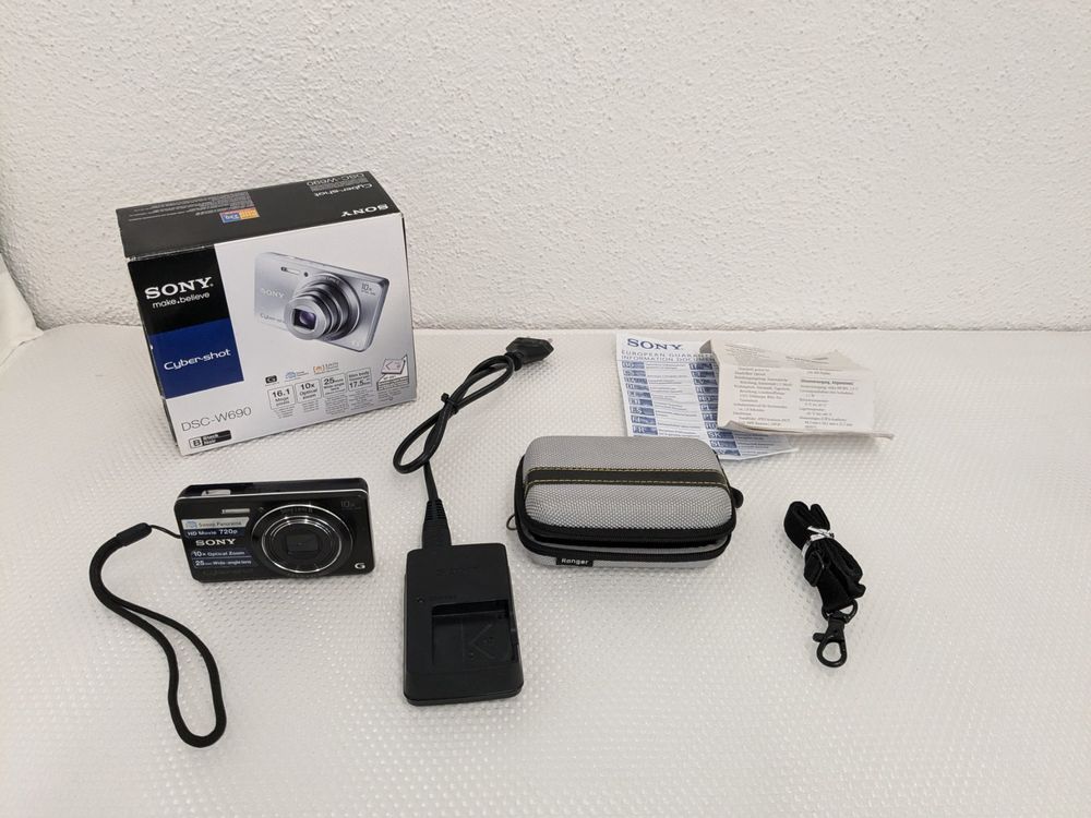 Sony Cybershot DSC-W690 - Sony Lens G 10x Optical Zoom | Kaufen auf Ricardo