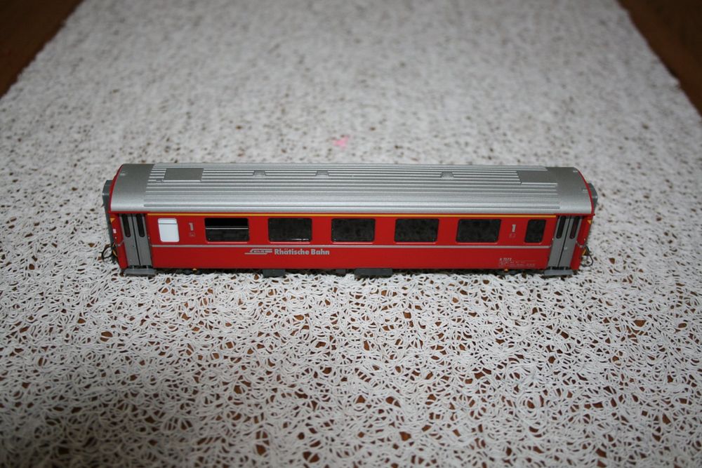 Bemo 3281 112 RhB Bernina Einheitswagen EW III A 1272 rot (Gebraucht) in Bavois für CHF 50 – mit ...