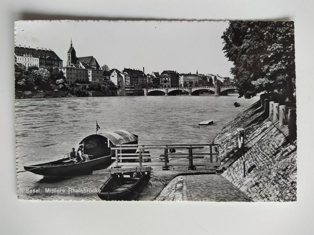 Basel, Schiff, dat. 1957 (Gebraucht) in Ohmstal für CHF 1 – mit Lieferung auf Ricardo kaufen