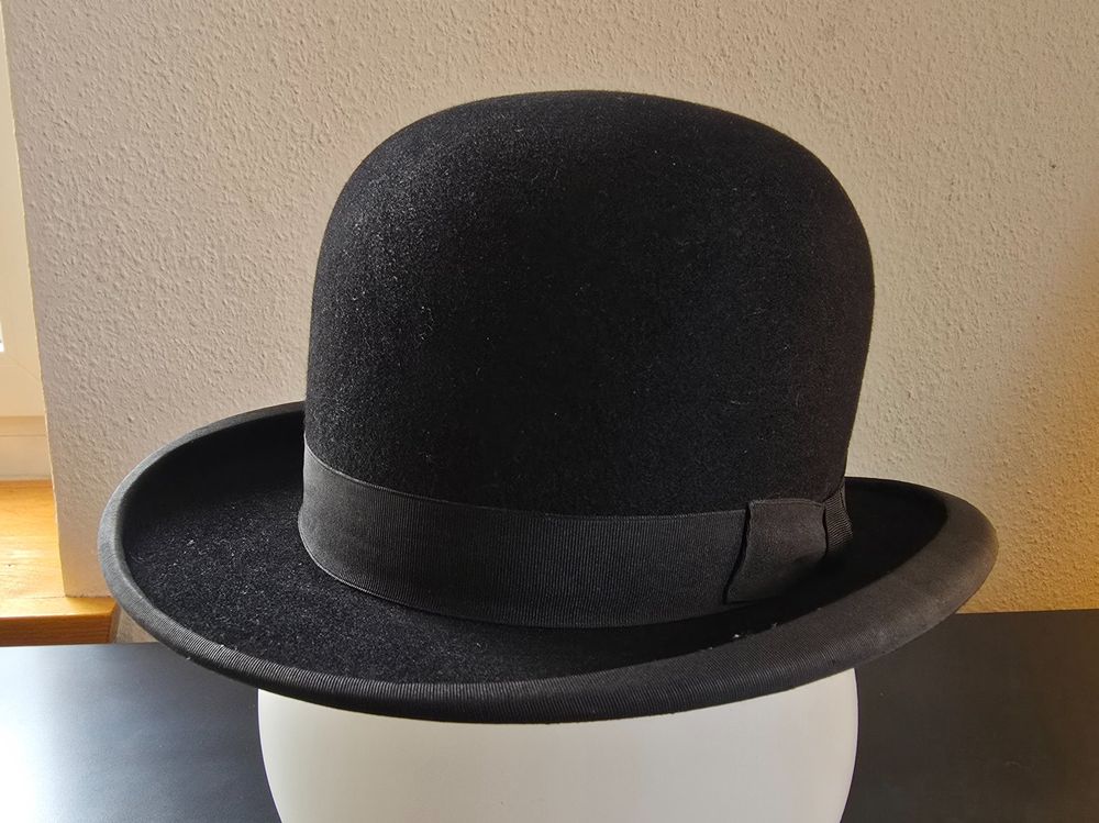 Eleganter Hut, Bowler , Melone, Gr. 55, London, vintage (Gebraucht) in ...