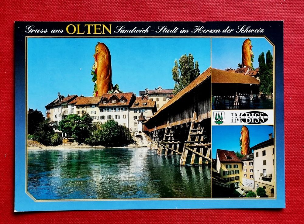 Olten - Sandwich Stadt im Herzen der Schweiz - 1990 | Kaufen auf Ricardo