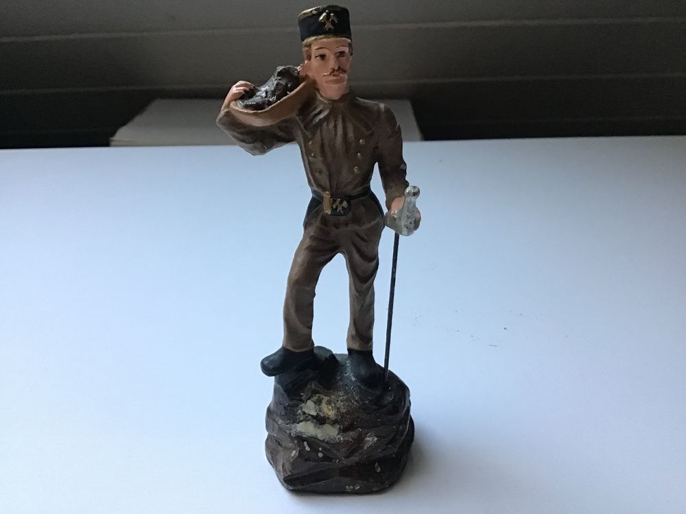 Alte Sammel-Figur "STEIGER/BERGSTEIGER/SOLDAT" ? Uniform | Acheter sur ...