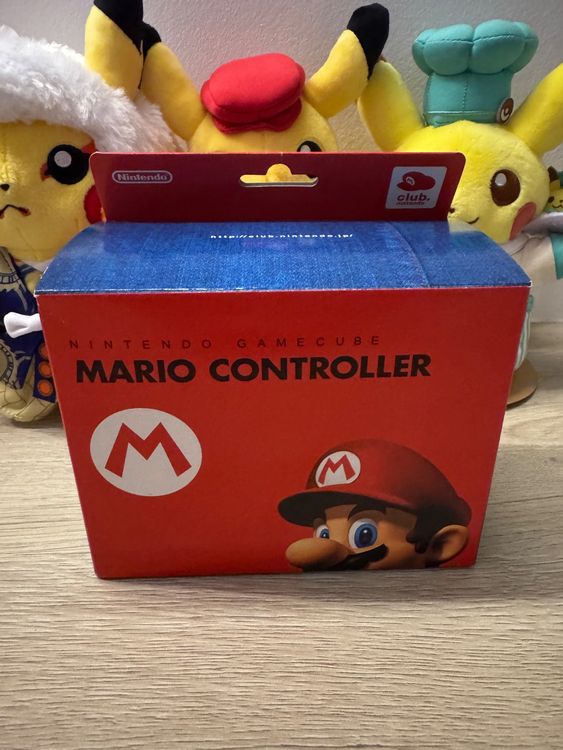 Gamecube Controller Mario Club Nintendo neu und selten 🔥 (Neu und ...