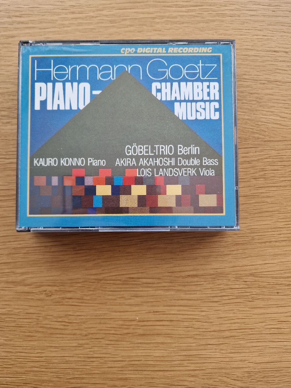 CD-Box Hermann Goetz - Piano Chamber Music - 2CDs (Gebraucht) in Aesch ...