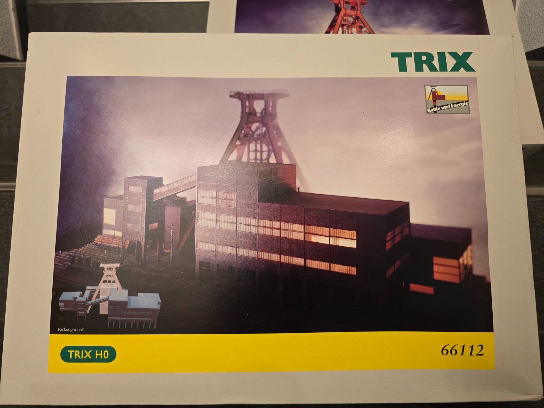 Trix H0 66102 + 66112 - Bausatz "Zeche Zollverein" Teil 1&2 (Gebraucht ...
