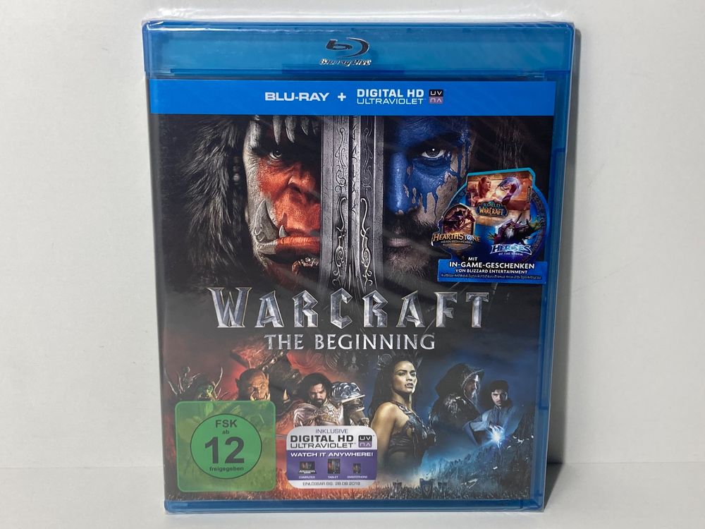 WarCraft - The Beginning Blu Ray OVP (Neu und originalverpackt) in Wilderswil für CHF 3.9 – mit ...