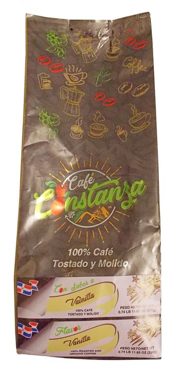 Café Constanza - 336g Kaffee gemahlen mit 3% Vanillepulver (Neu und ...