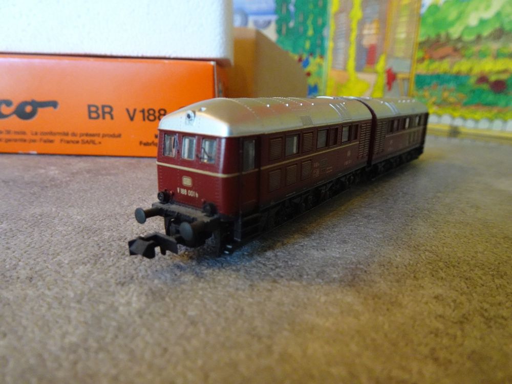 Roco 23265 schwere DB Diesellok BR V 188 Spur N/int 16 (Defekt) in ...