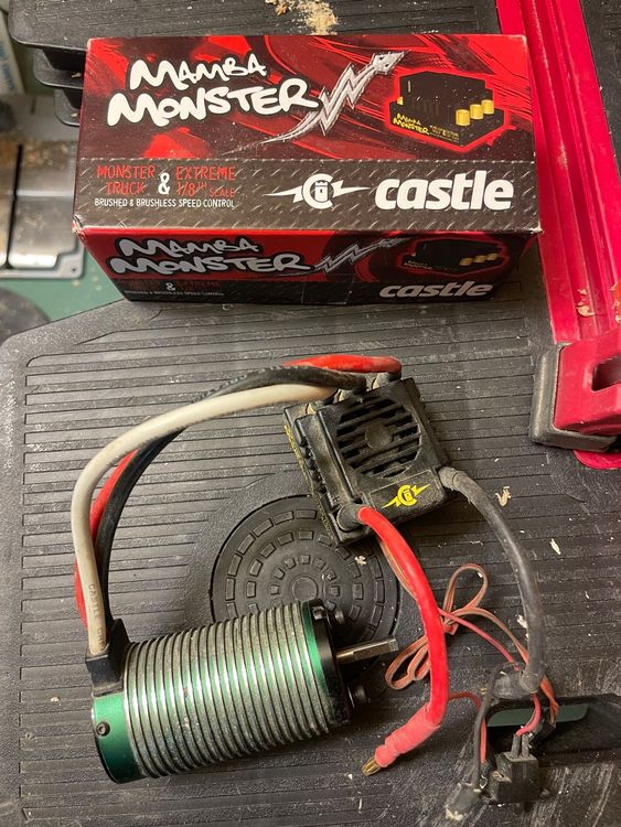 Mamba Monster Brushless Motor und Regler (Gebraucht) in Thierachern für ...