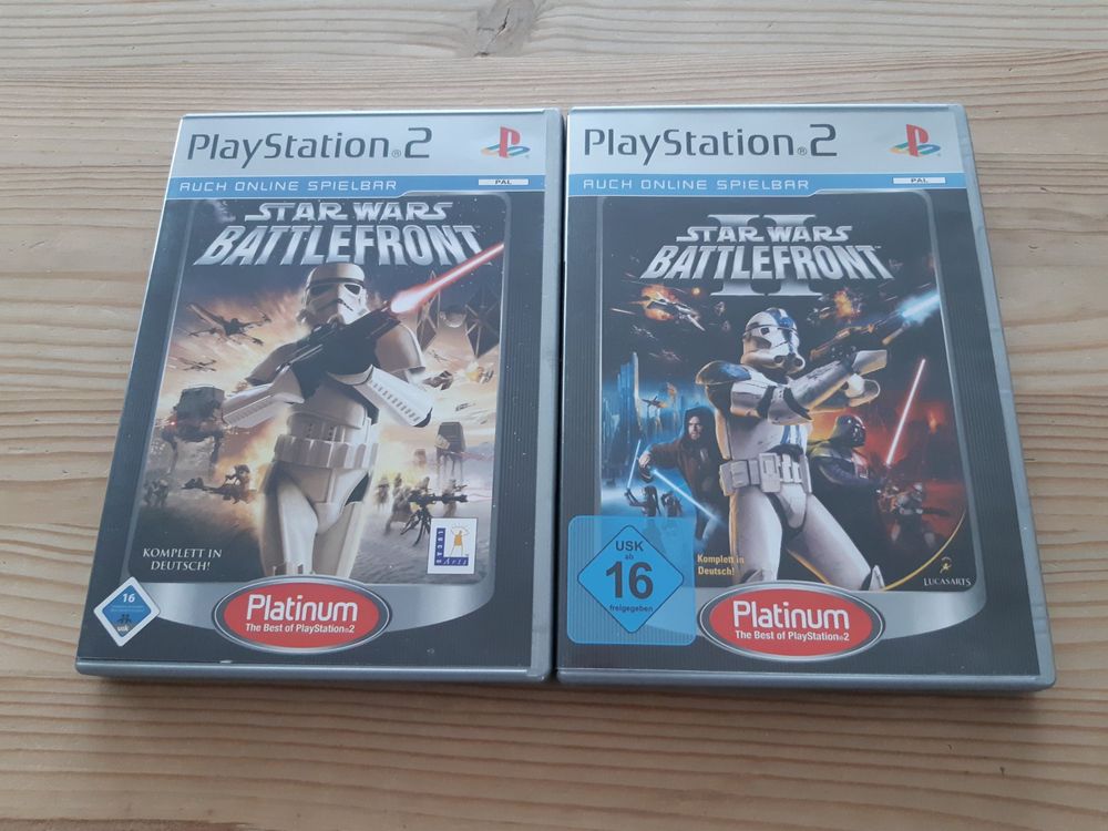Star Wars Battlefront 1 + 2 /// 2 Spiele für PS2 im Set | Kaufen auf ...