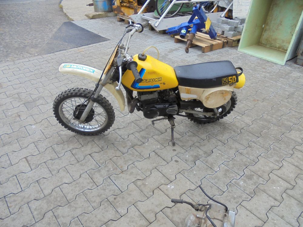 Motocross -Suzuki -RM 50 2 Takt Twinshock (Gebraucht) in Eschenbach SG ...