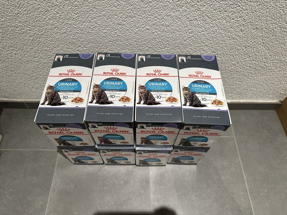 Royal Canin Urinary Care Katzenfutter, 8 Packungen in Jelly (Neu und ...