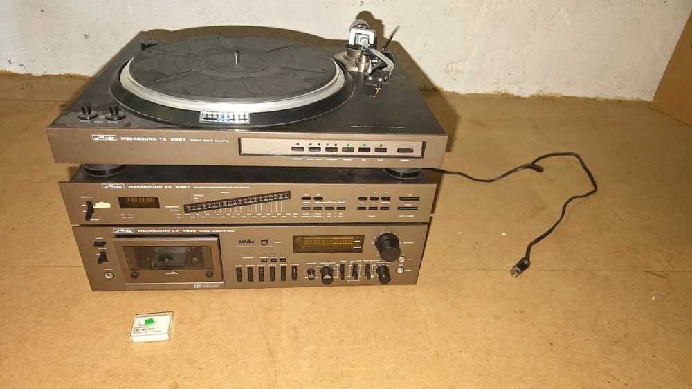 Hifi-Tower: Metz Mecasound, 4961, 4962, 4963 ohne Verstärker (Defekt ...