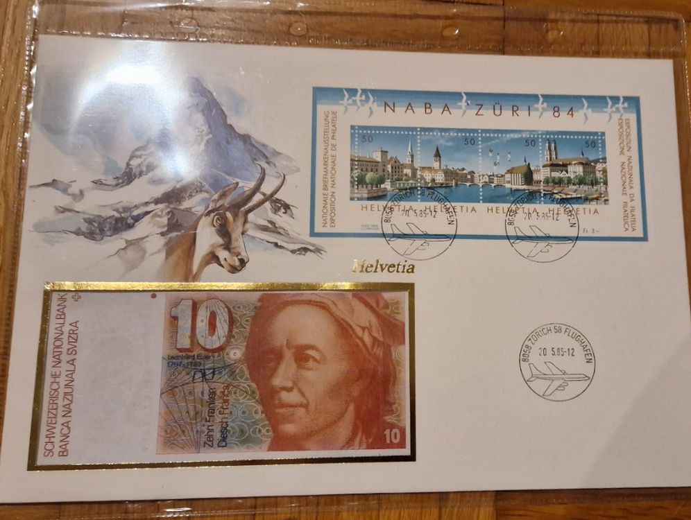 10er Note 10 Fr. FRANKEN antik (Gebraucht) in Volken für CHF 15 – mit ...