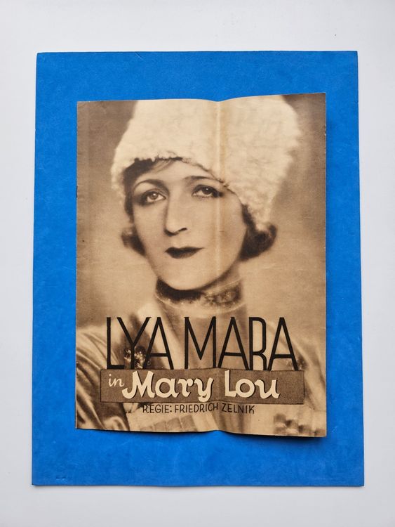 LYA MARIA IN MARY LOU FILM ILLUSTRIERTER FILM-KURIERT 1928 (Gebraucht ...