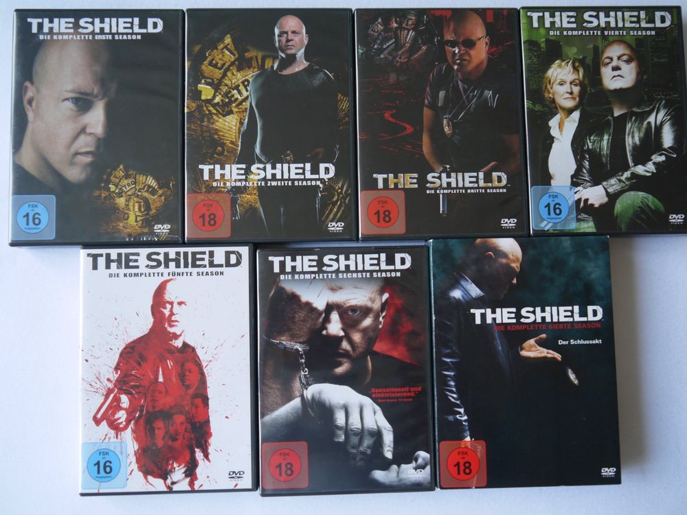 THE SHIELD Gesetz der Gewalt-Staffel 1-7 Die Komplette Serie (Gebraucht ...