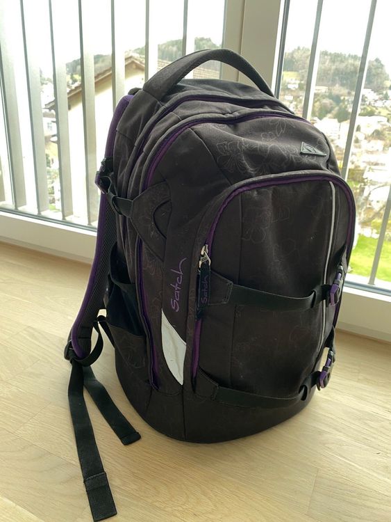 Satch Schulrucksack Purple Hibiscus (Gebraucht) in Oberuzwil für CHF 15 ...
