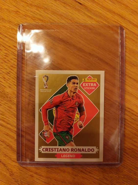 Extra Sticker Cristiano Ronaldo Gold (Gebraucht) in Rütschelen für CHF ...