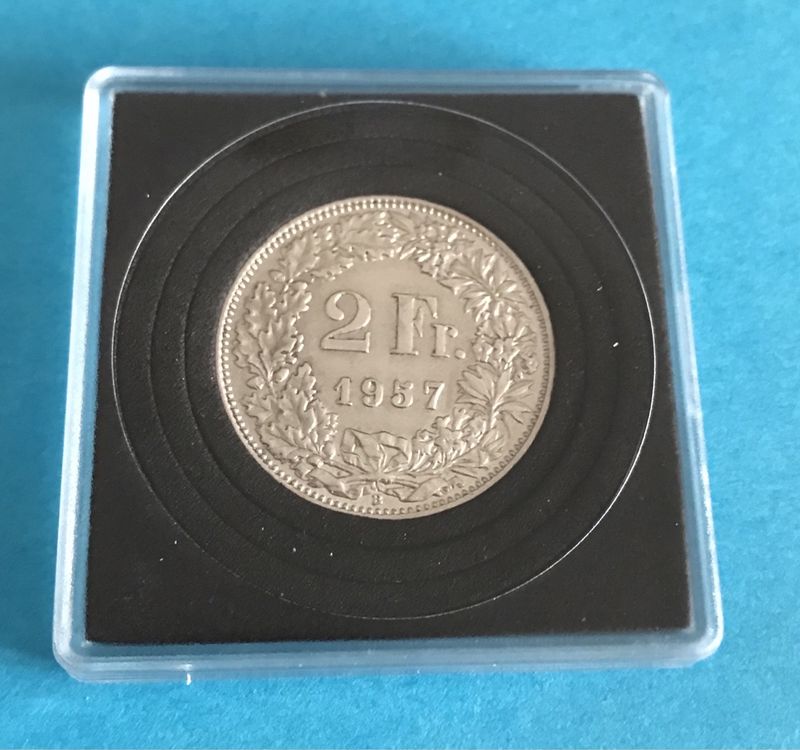 Münze Schweiz Silber 1957 | Kaufen auf Ricardo