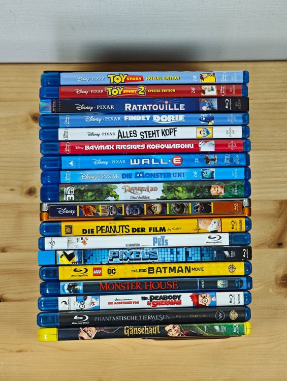 BluRay-Sammlung: 18 bekannte Kinderfilme (Gebraucht) in Wil SG für CHF ...