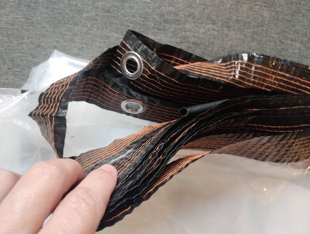 Transparente Plane für Terrasse 3x3m (Neu (gemäss Beschreibung)) in ...