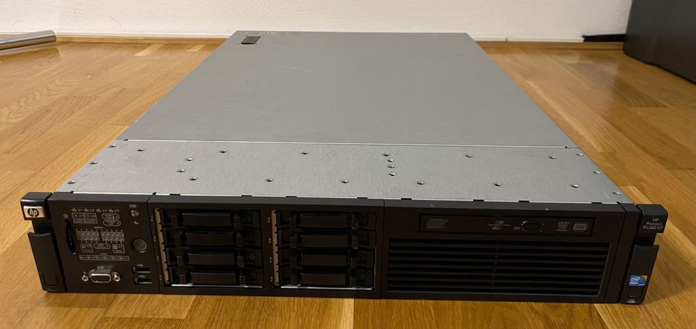 HP / HPE ProLiant DL380 G7 2HE Server 2x Xeon GPU 12GB RAM (Gebraucht ...