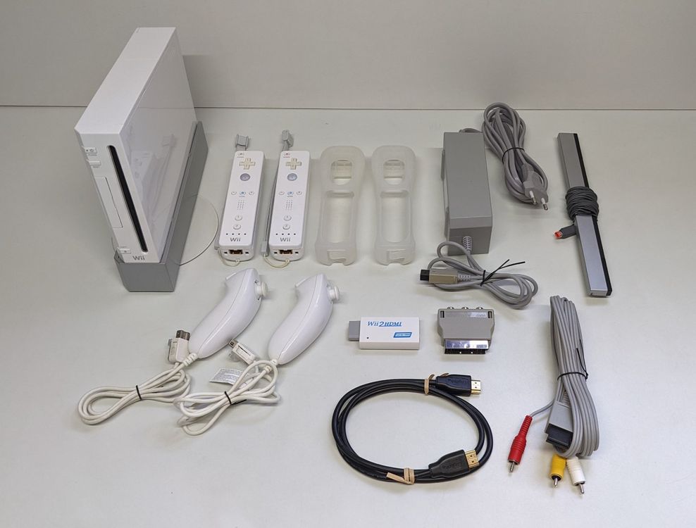 Nintendo Wii, 2 Controller, 2 Nunchuks (HDMI) (Gebraucht) in Menziken ...