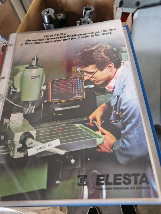 EMCO F3 Fräsmaschine, Top Zustand, Inkl. Zubehör! (Gebraucht) in Gossau ...