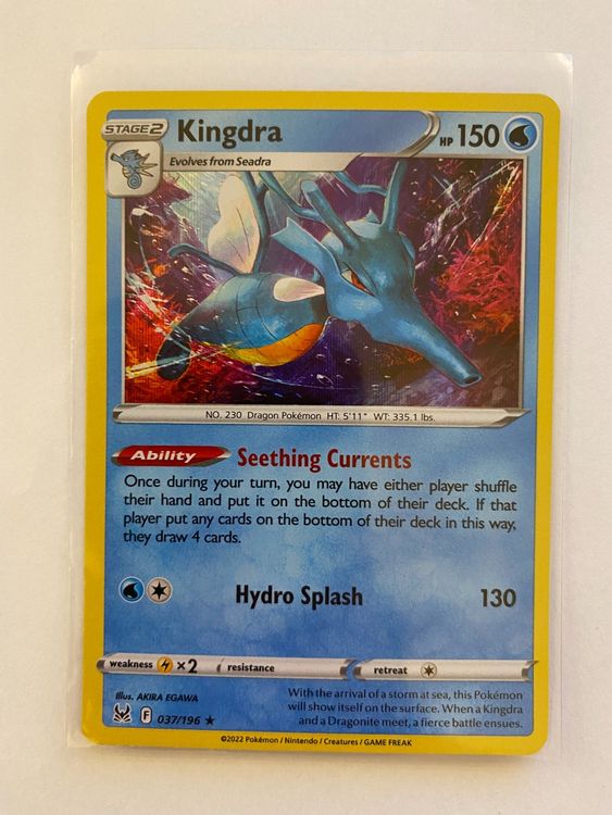Pokemon Kingdra 037/196 Lost Origin EN | Kaufen auf Ricardo