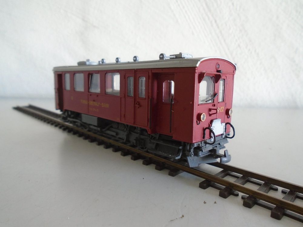 Bemo H0m Metal Collection: FO-Benzintriebwagen CFm 2/2 22 (Gebraucht ...