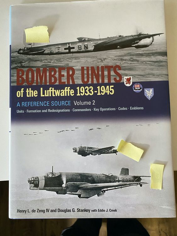 BUCH ENG BOMBER UNITS OF THE LUFTWAFFE 1933-1945 VOL 2 (Gebraucht) in MÜHLEDORF/SO für CHF 17.5 ...