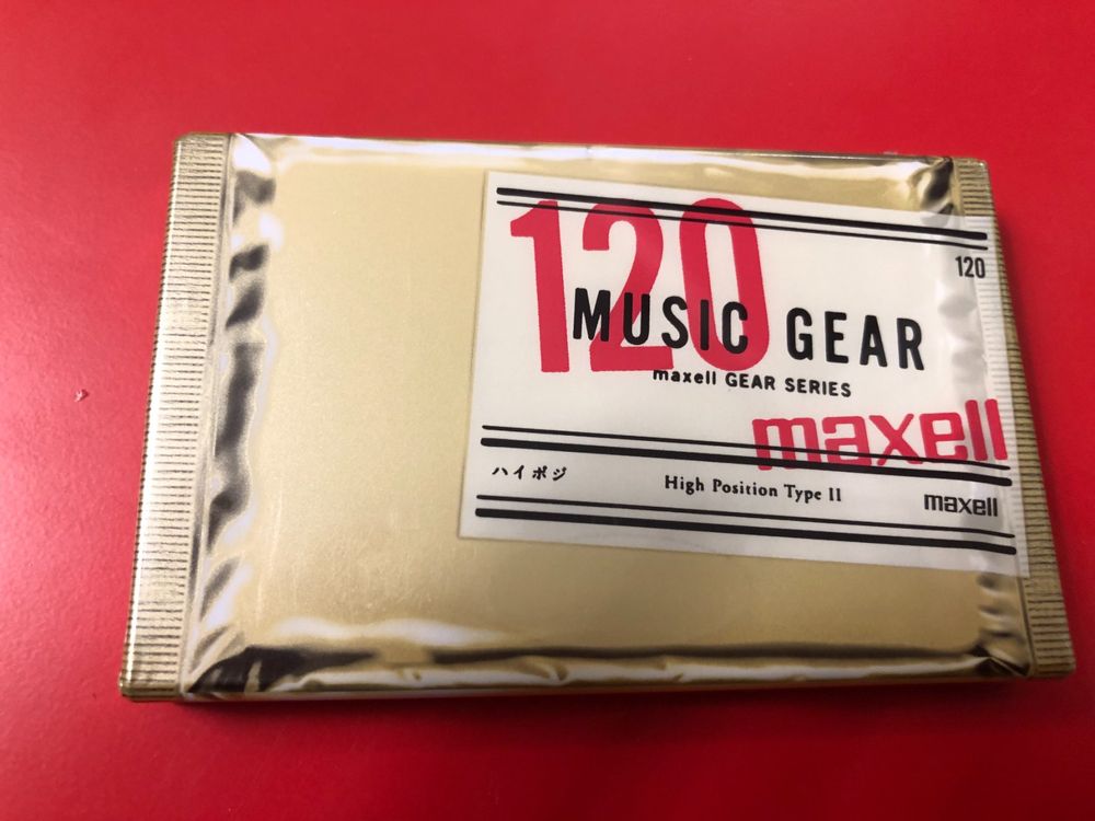 MAXELL MG-2-120 Music Gear Type II Audio Kassette rar selten | Kaufen ...