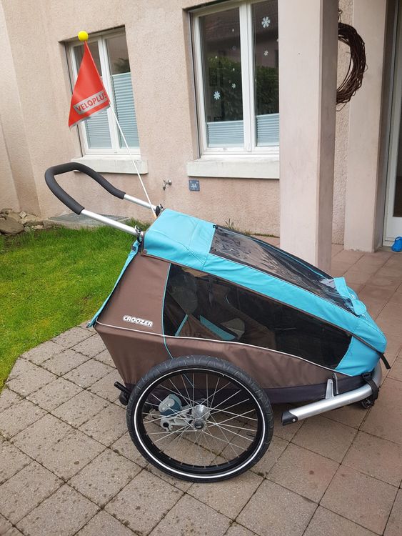 Veloanhänger Croozer Kid Plus for 1 (2014/2015) (Gebraucht) in Jona für ...
