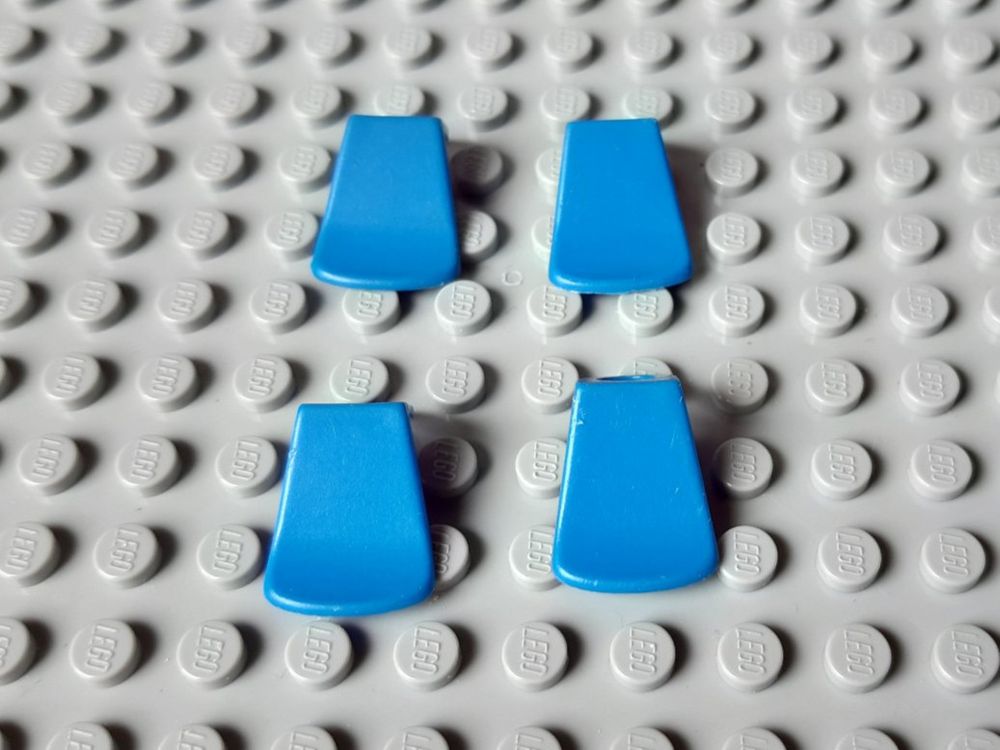 LEGO Castle - 4x Umhang - Cape - blue - 4524 (Set 4) | Kaufen auf Ricardo